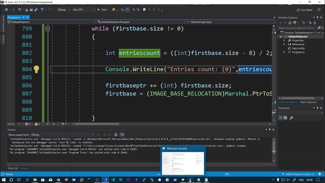 M4ld3v Part4: Fixing Base Relocations - YouTube
