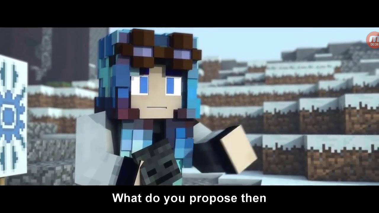 Minecraft animation goodbye music - YouTube
