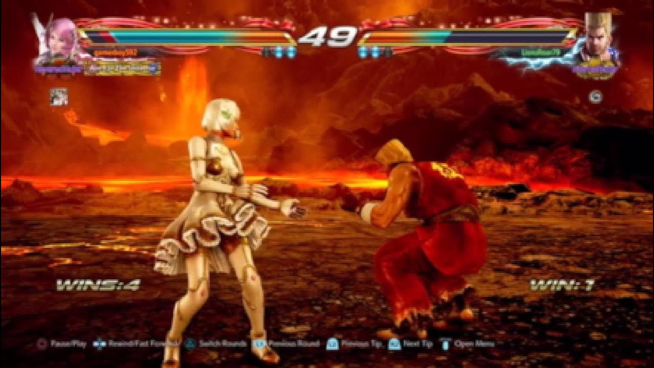 Alisa's backflip attack is so cool - YouTube