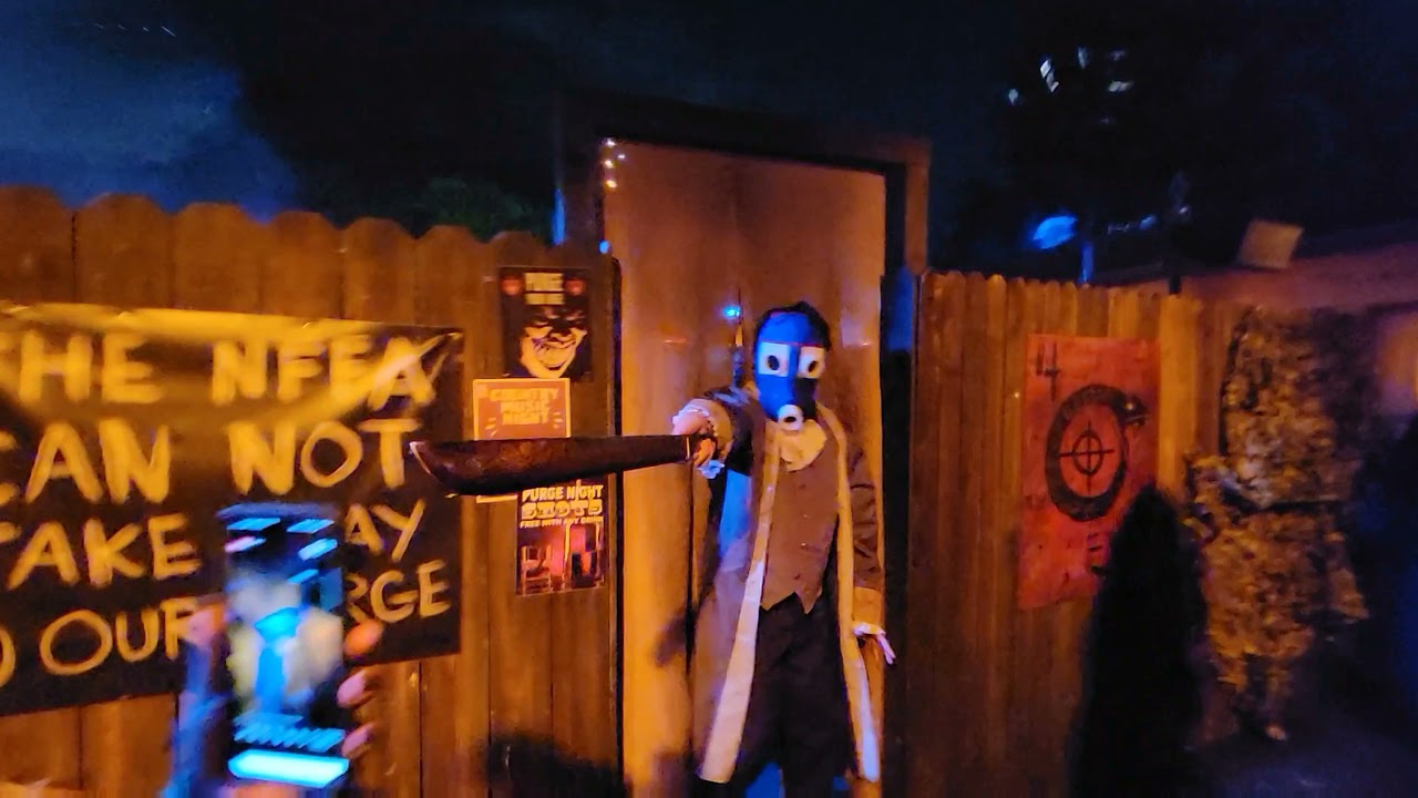 Halloween Horror Nights | The Forever Purge | Universal Studios ...