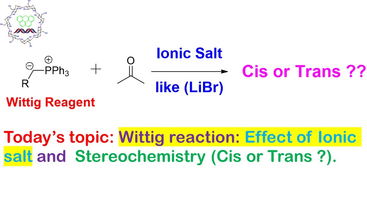 Wittig Reaction and Effect of Ionic Salt for the preparation of Alkene ...