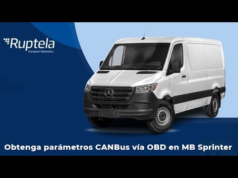Obtenga parámetros CANBus vía OBD en Mercedes-Benz Sprinter - YouTube