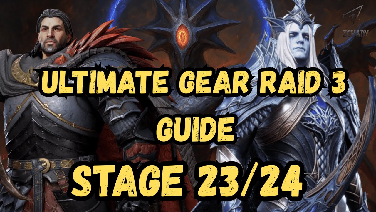ULTIMATE GEAR RAID 3 Stage 23/24 Guide | Setup and Showcase ft - Eirlys ...