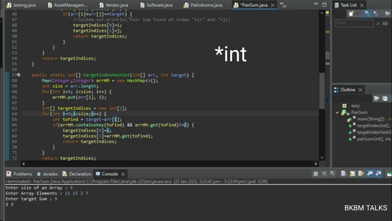 Two Sum Problem Solved: Brute Force vs. Hashmap | LeetCode Easy Explained - YouTube