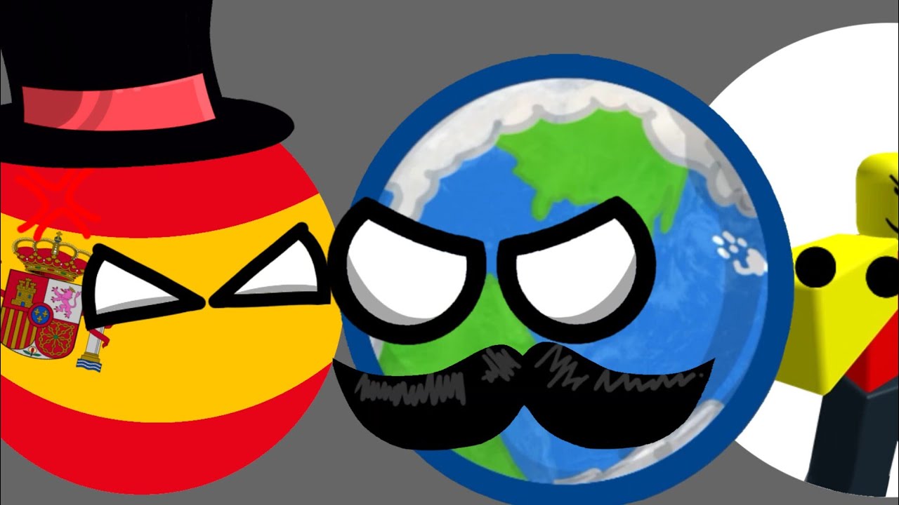 yo con mr. countryballs y con countryballs españa🤑 #humor - YouTube