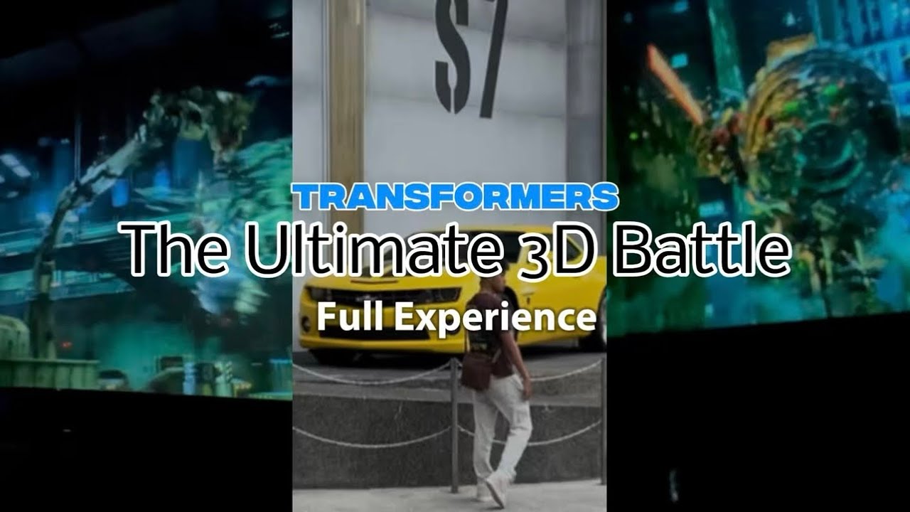 TRANSFORMERS The Ride: The Ultimate 3D Battle | Full Experience at ...