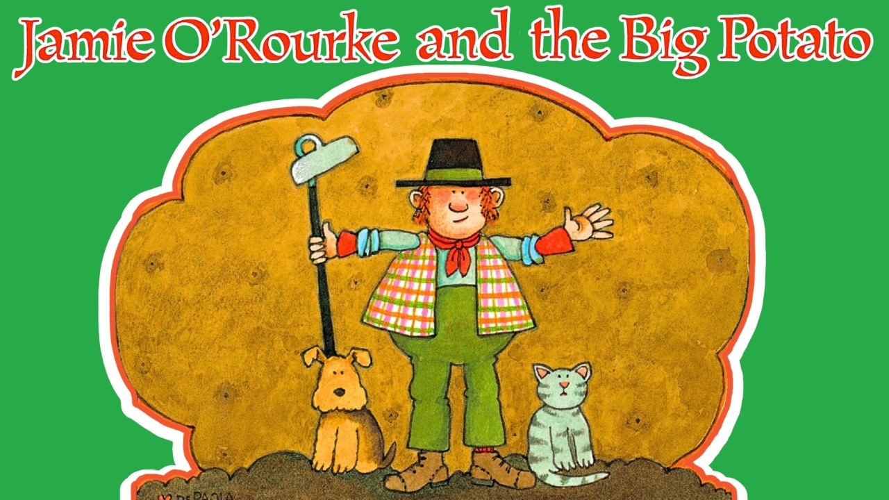 ☘️ Jamie O'Rourke and the Big Potato 🥔 Kids Book St Patrick's Day ...