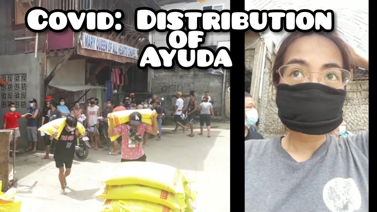 Covid: Distribution of Ayuda - YouTube