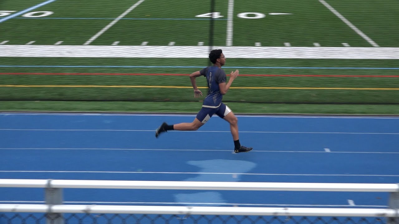 Tyler Means 400m @ League Meet 1 (Baldwin vs Hicksville ,Oceanside ...