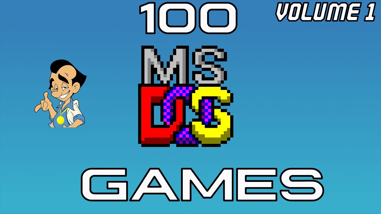 100 DOS Games Volume 1 -【Longplays Land】 - YouTube