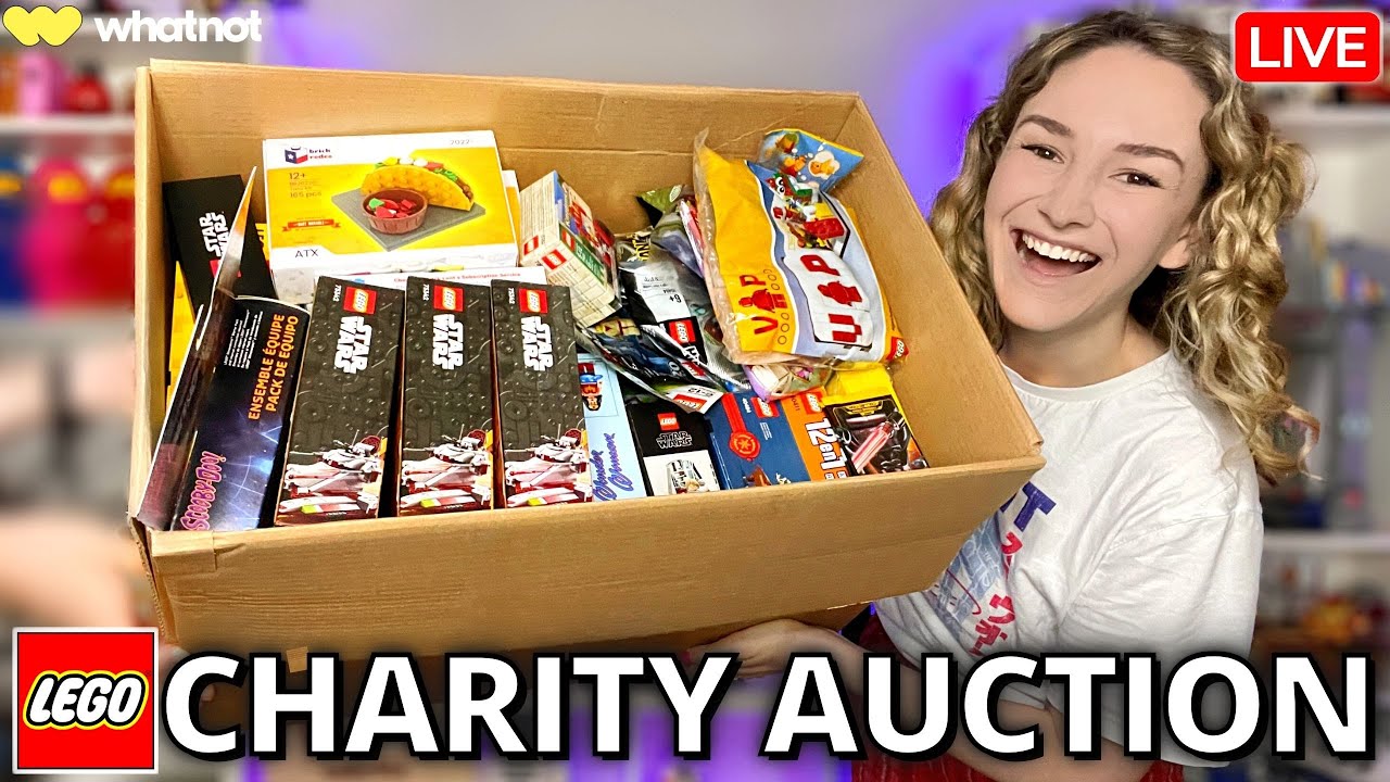 🔴 LEGO Charity Auction! Selling LEGO To Support Uvalde Survivors ...