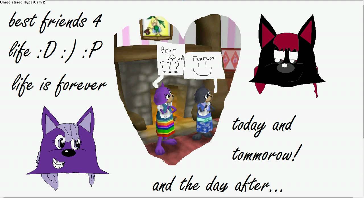 Best friends on toontown :) - YouTube