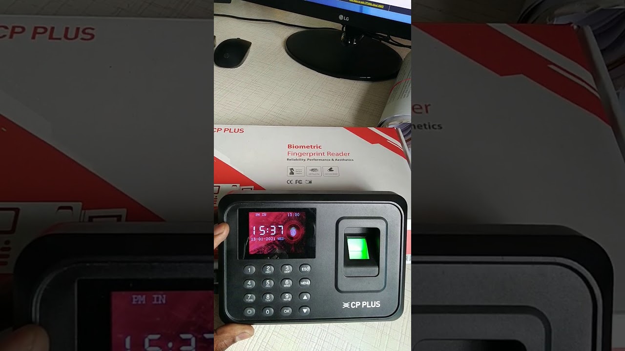 CP Plus Biometric Fingerprint Reader Time & Attendance Machine|CP Plus ...
