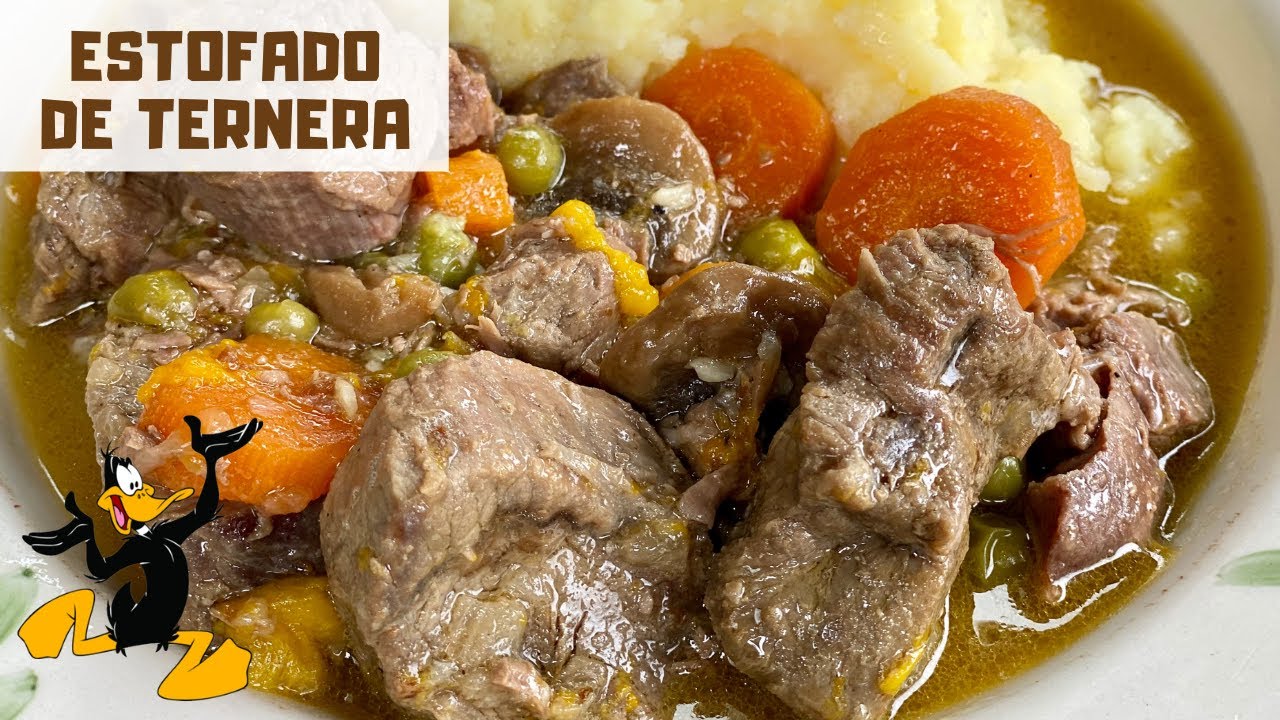 Estofado de Carne de Ternera Guisada 🤤 ¡Receta Asturiana! - YouTube