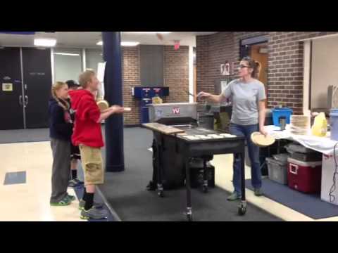 Chris Cakes at New Mark Middle School! - YouTube