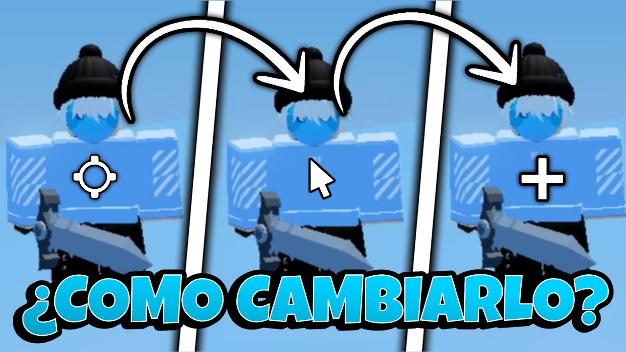 COMO CAMBIAR EL CURSOR EN BEDWARS ROBLOX - YouTube