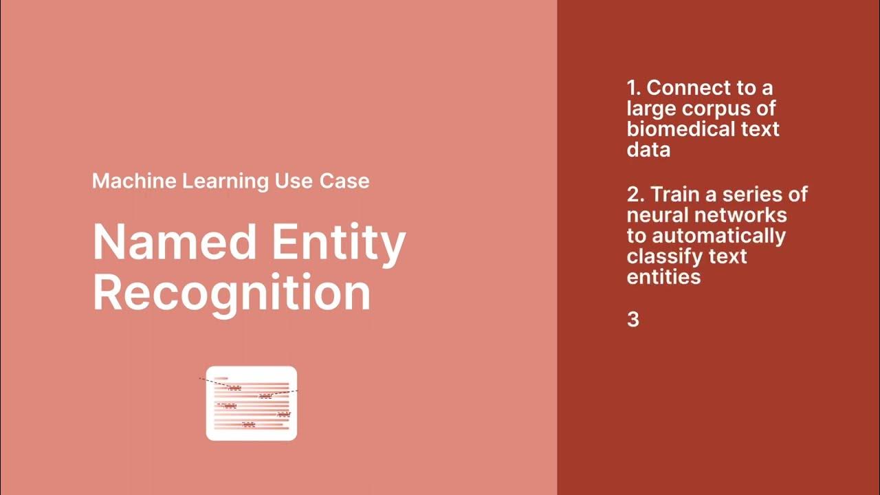 Machine Learning Tutorial: Named Entity Recognition - YouTube