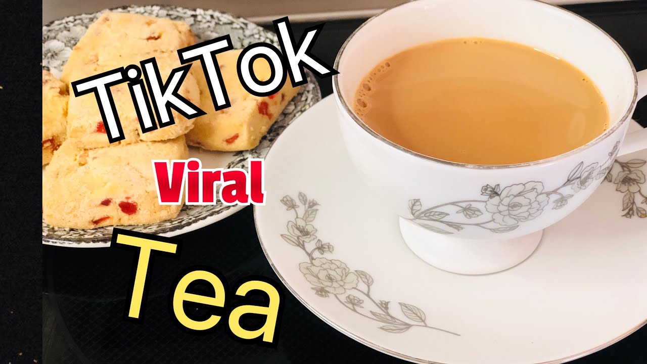 TikTok viral tea || ভাইরাল ফেনাযুক্ত ক্যারামেল দুধ চা||Caramel milk tea ...