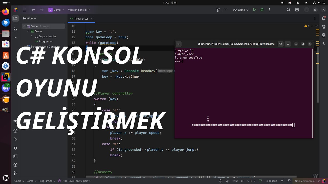 C# BASİT OYUN GELİŞTİRME - YouTube