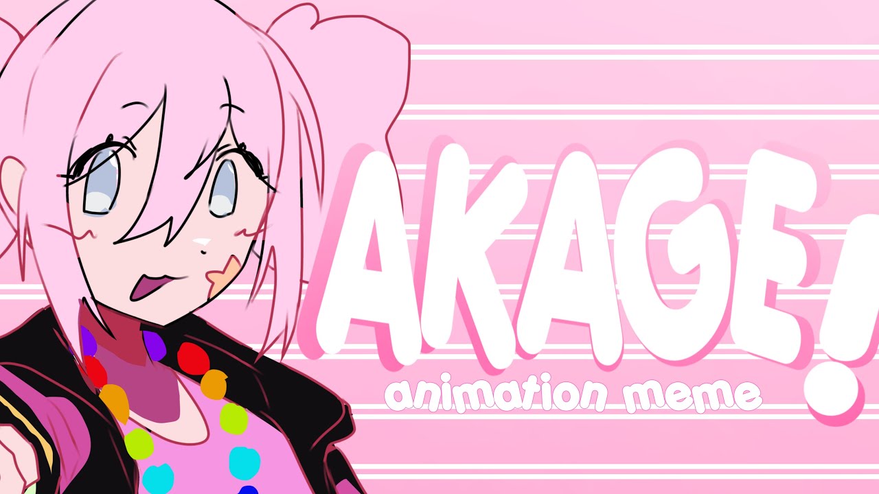 AKAGE || animation meme - YouTube