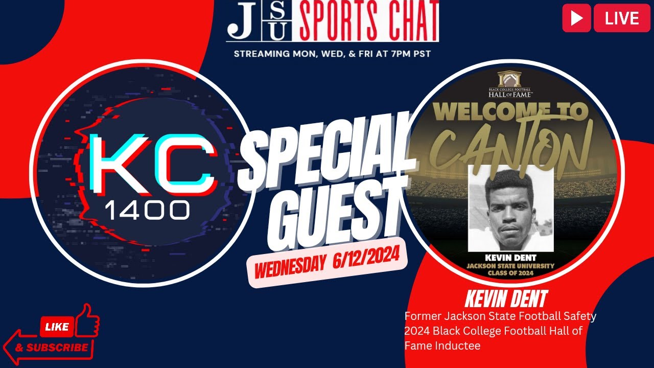 6/12/2024 LIVE JSU Sports Chat with KC-1400 and Friends: Former JSU ...