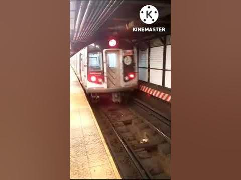 R46 R68 R68A N W trains action R160A R160B R trains action - YouTube