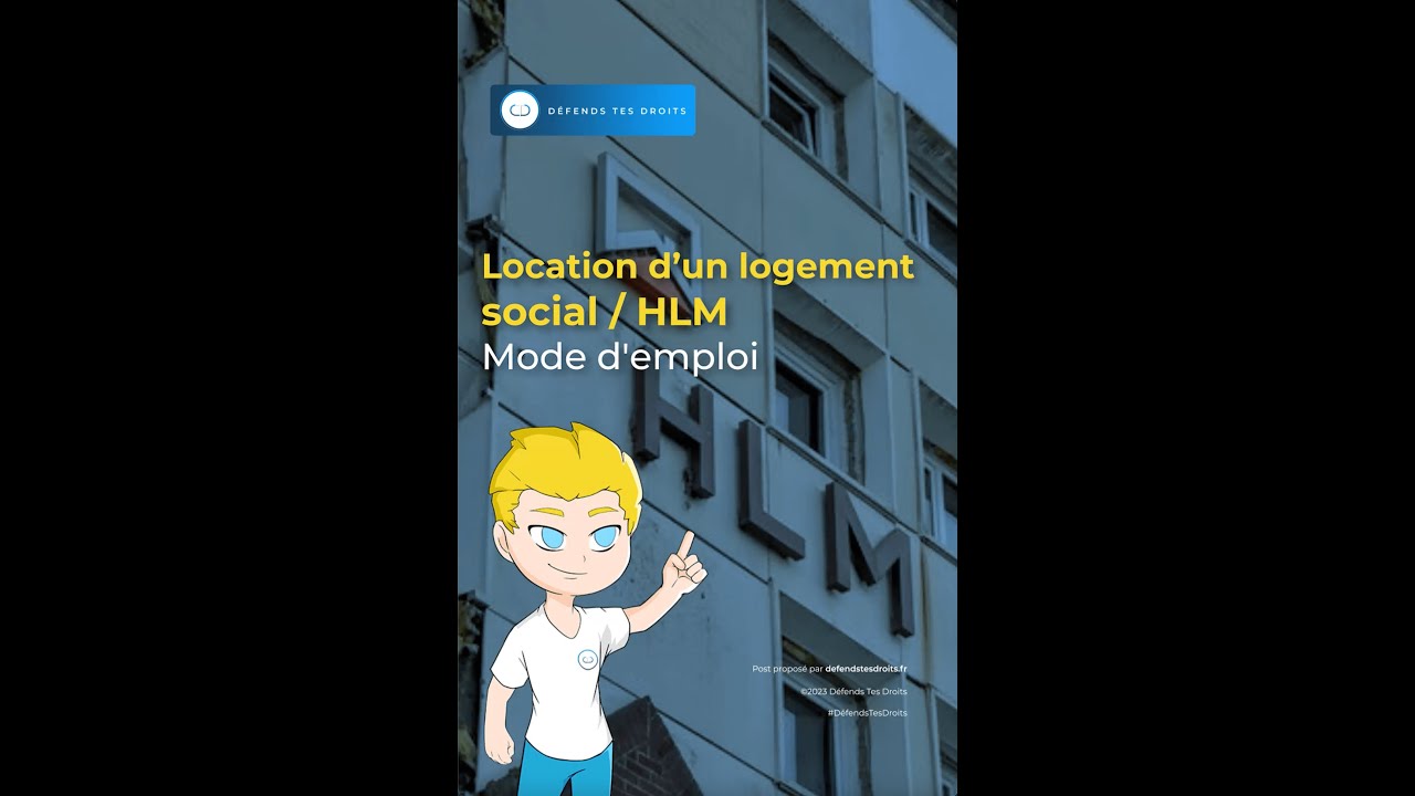 Location d'un logement social/HLM - mode d'emploi ! - YouTube