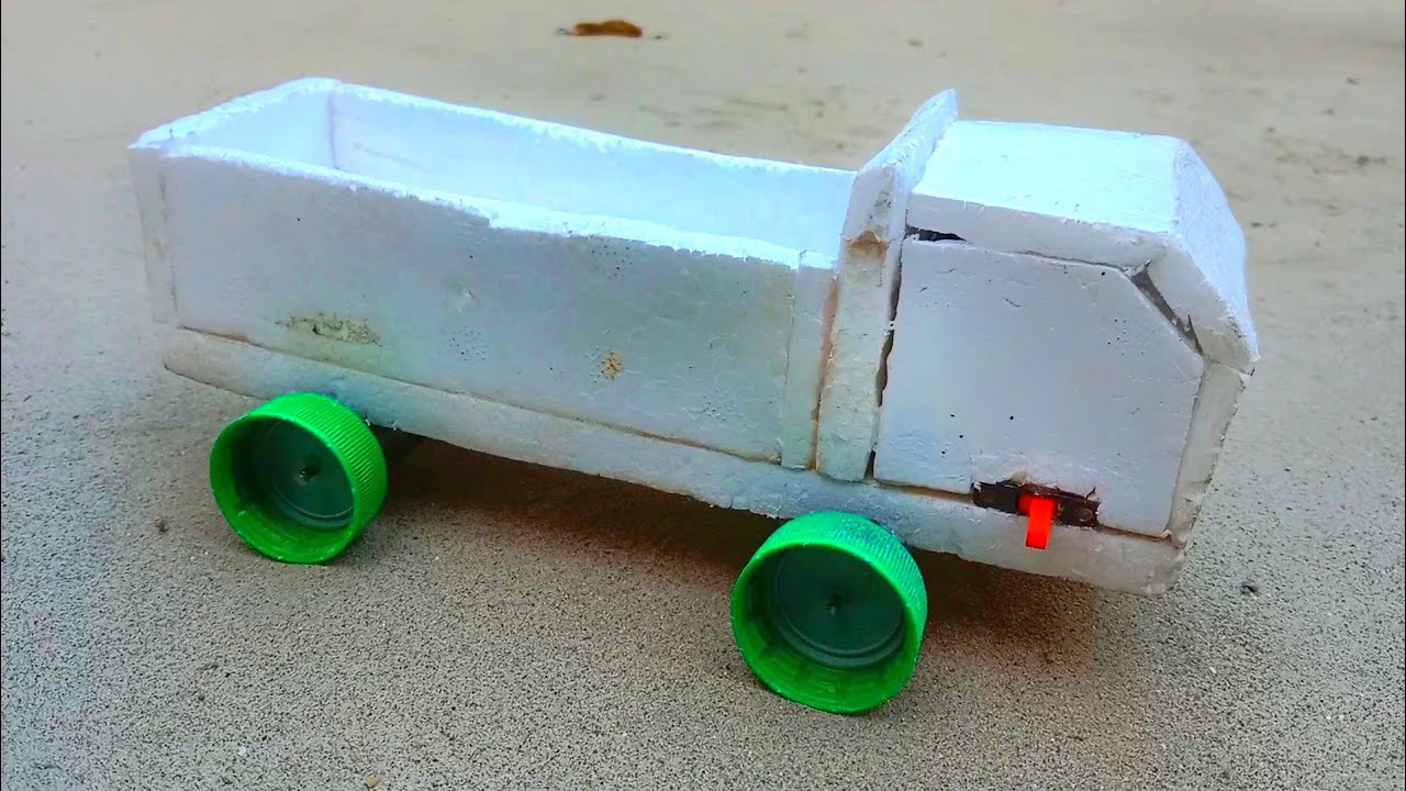 How To Make Mini Lorry Truck at home | Akash All Bangla tech - YouTube