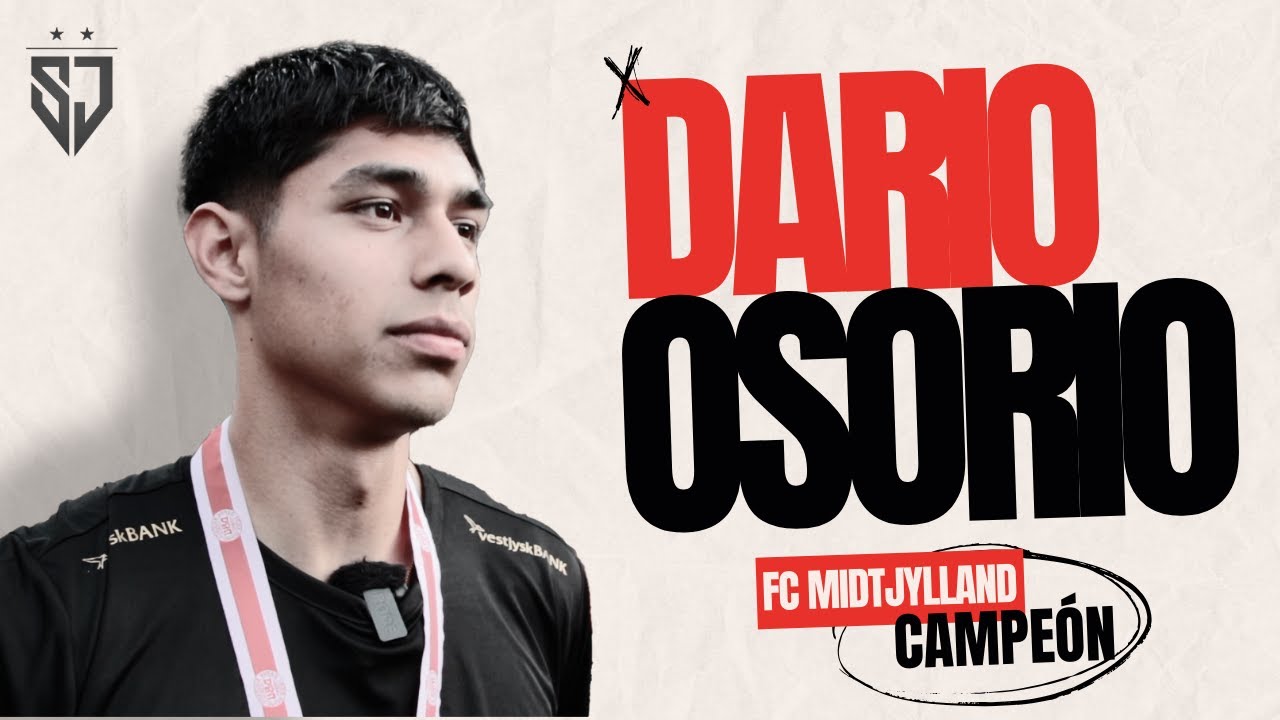 Exclusiva con Dario Osorio campeón con el FC Midtjylland - YouTube