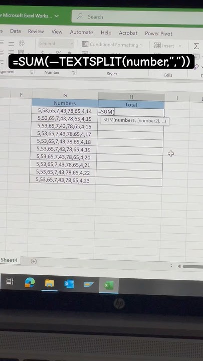 Excel SUM Function - The Advanced Guide - YouTube