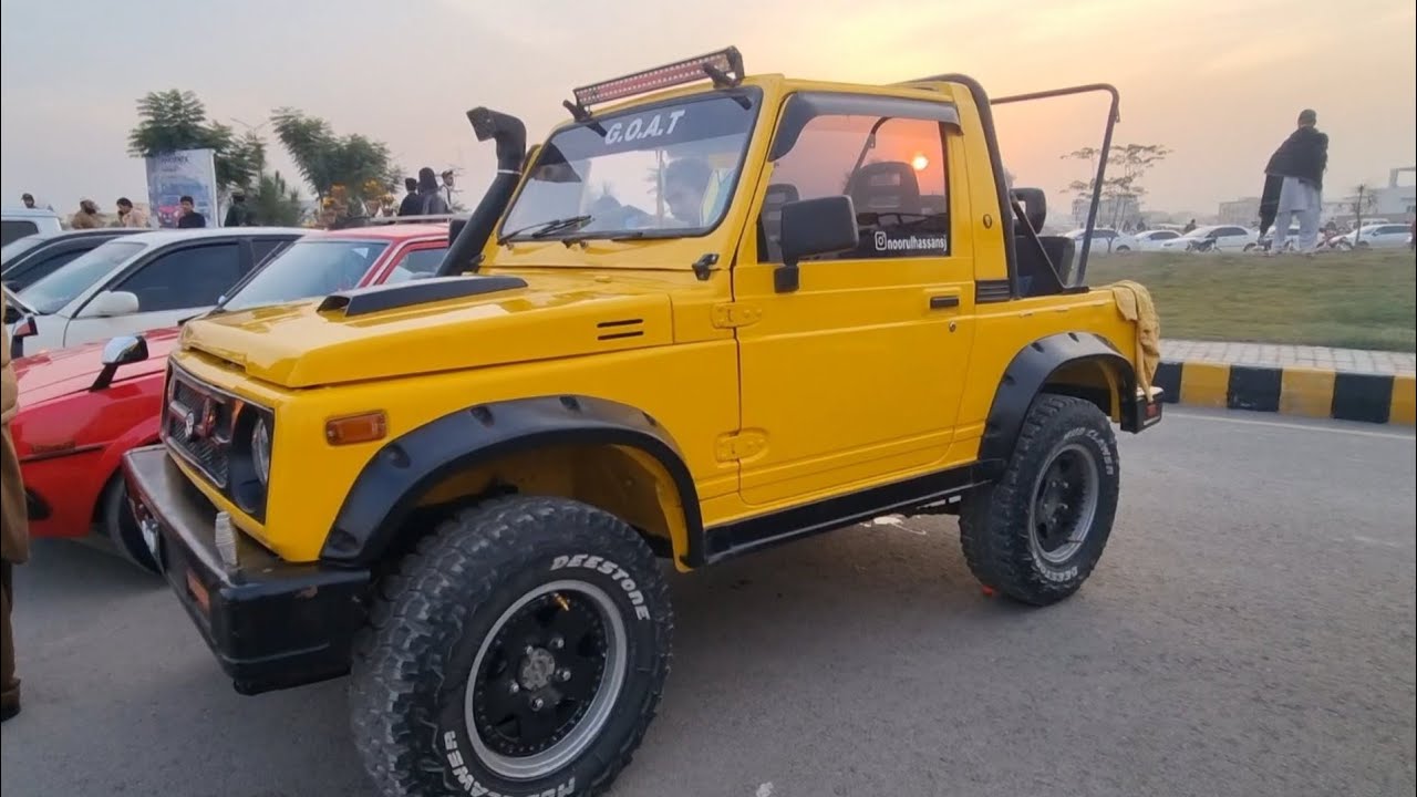 Suzuki SJ 410 Modified -Suzuki Jimny 4x4 - Suzuki Sierra Burnout at ...