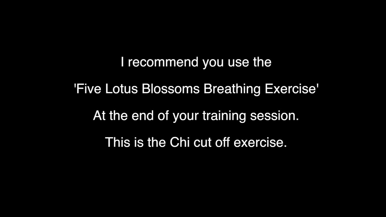 Chi Cut Off Breathing - Dao Yin Exercise - YouTube