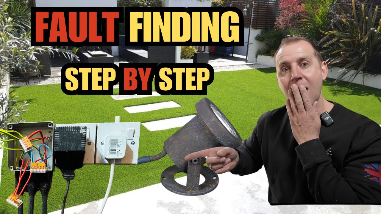 Garden Lighting NIGHTMARE: Easy Fault Finding - YouTube