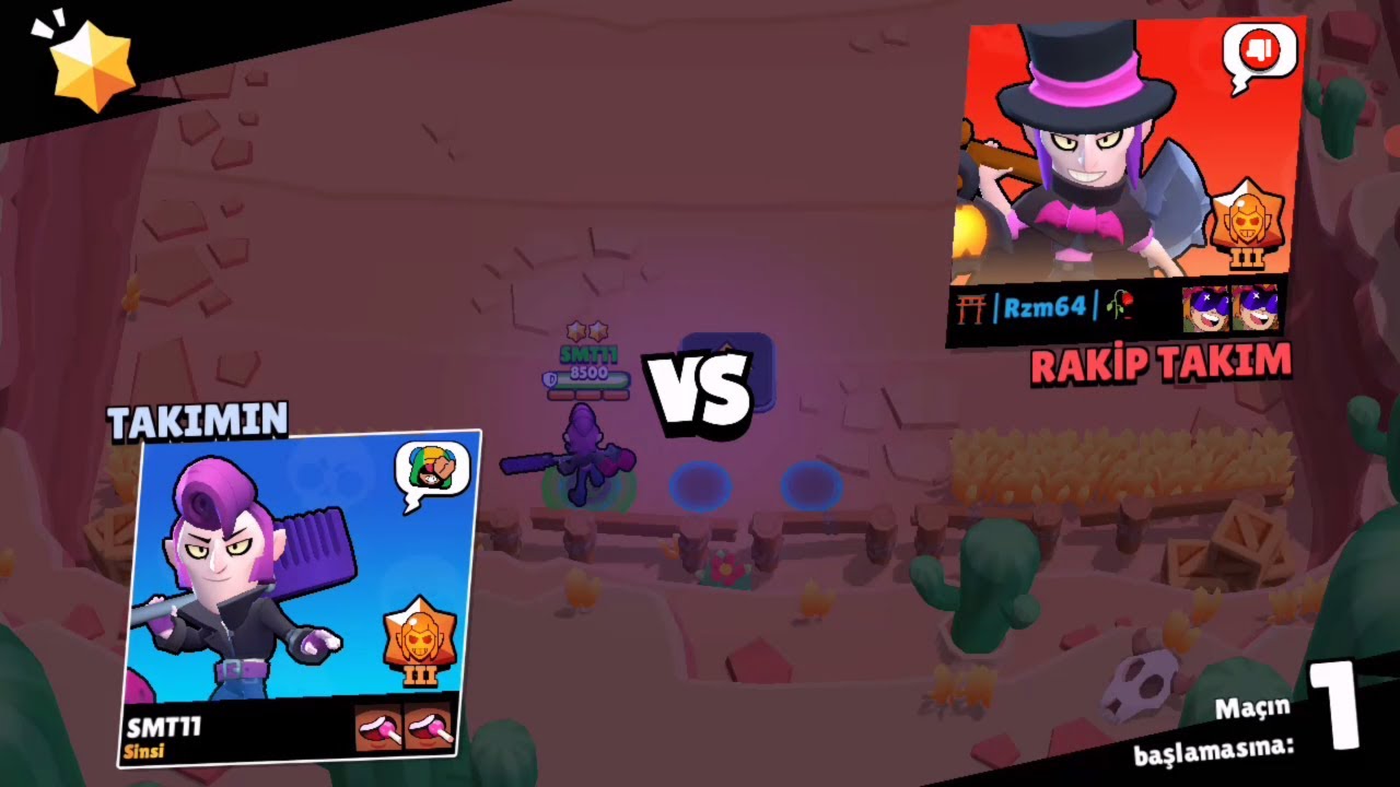 SMT11 VS RZM64 - BRAWL STARS - YouTube
