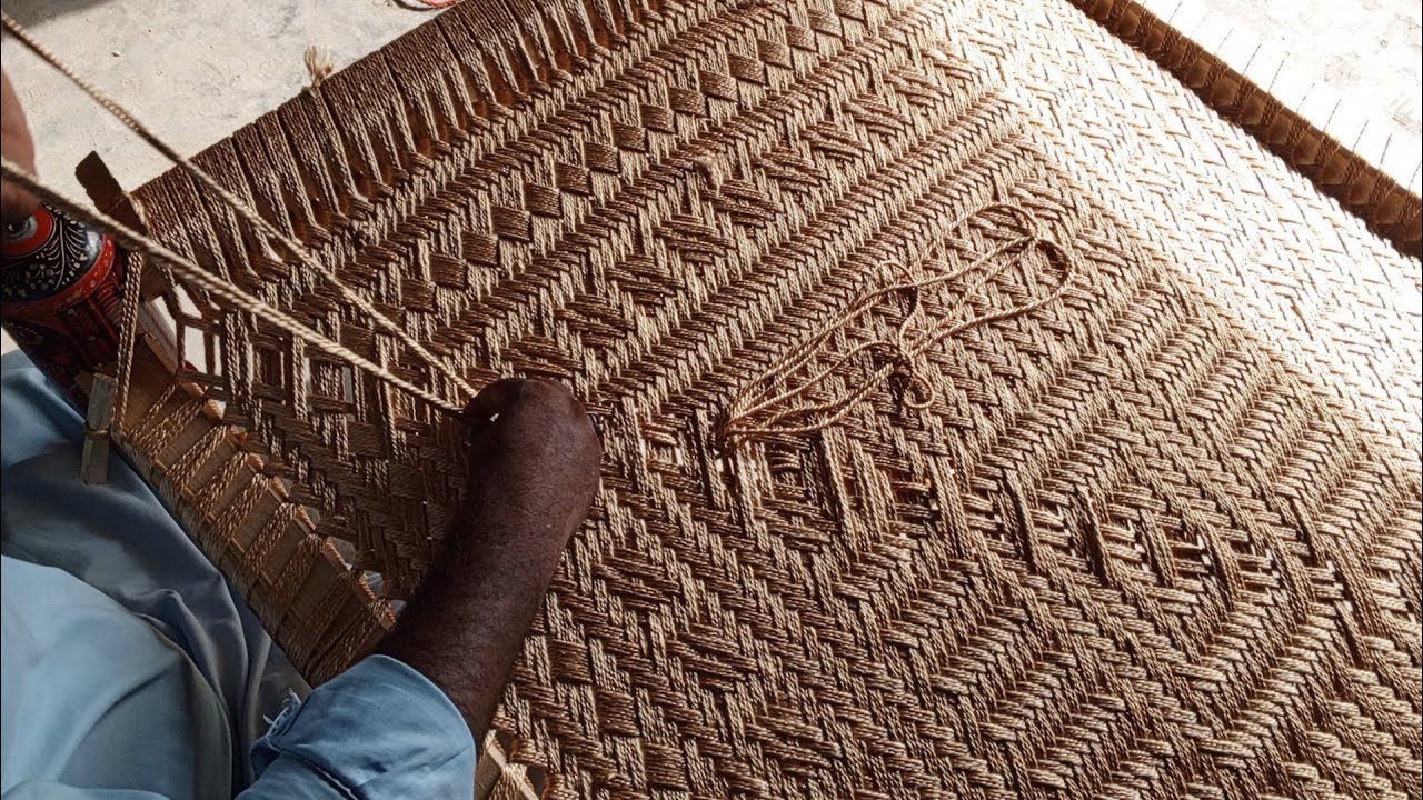 charpai design || simple charpai || charpai bunai at home step by step ...