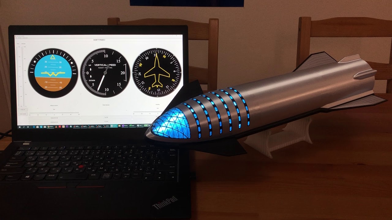 Fly Starship from your computer! - YouTube