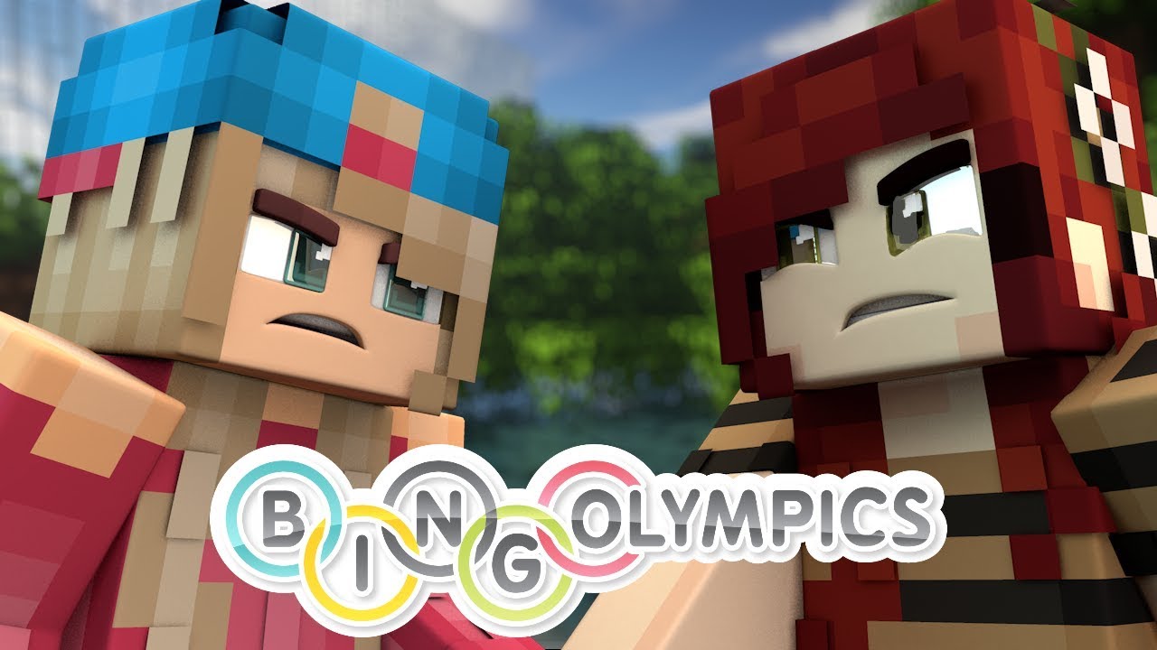 INTENSE BINGO COMPETITION! // Minecraft BINGOlympics Round 1 ...