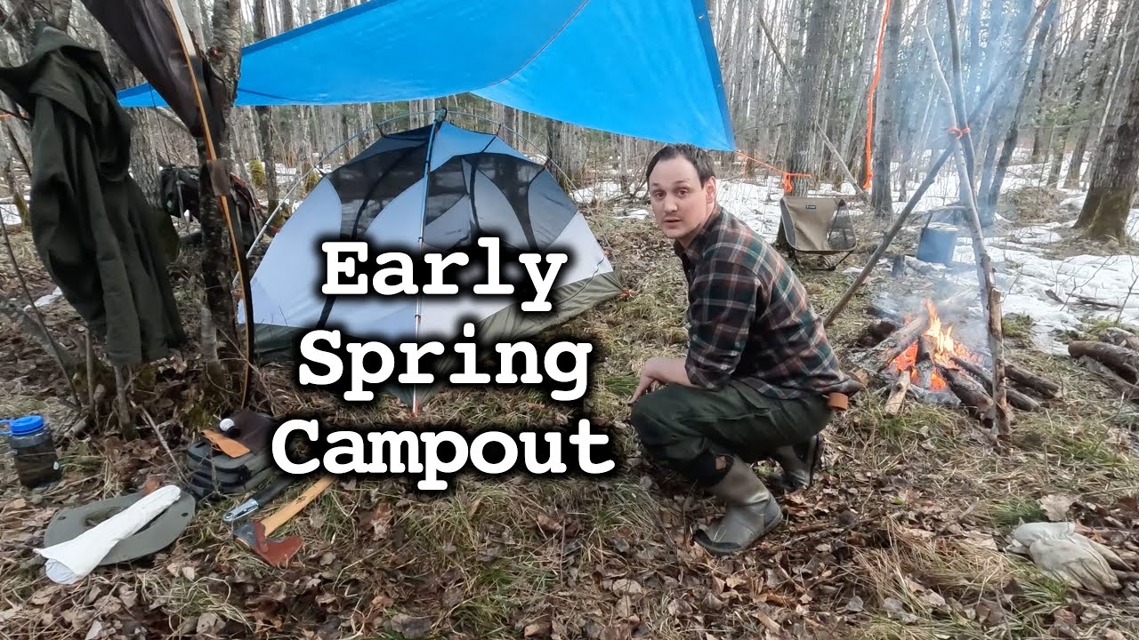 Longbow Stump Shooting and Spring Campout - Part 2 - YouTube