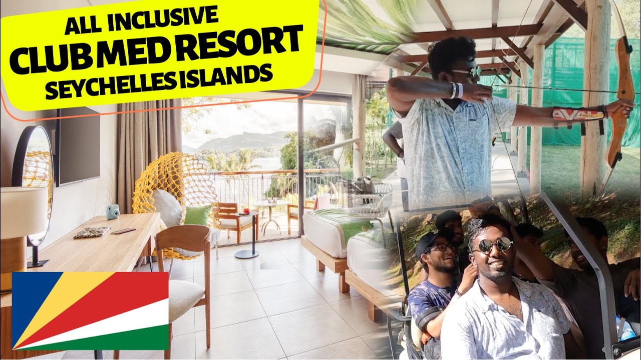 Spending a day in CLUB MED Resort #seychelles islands, with All ...