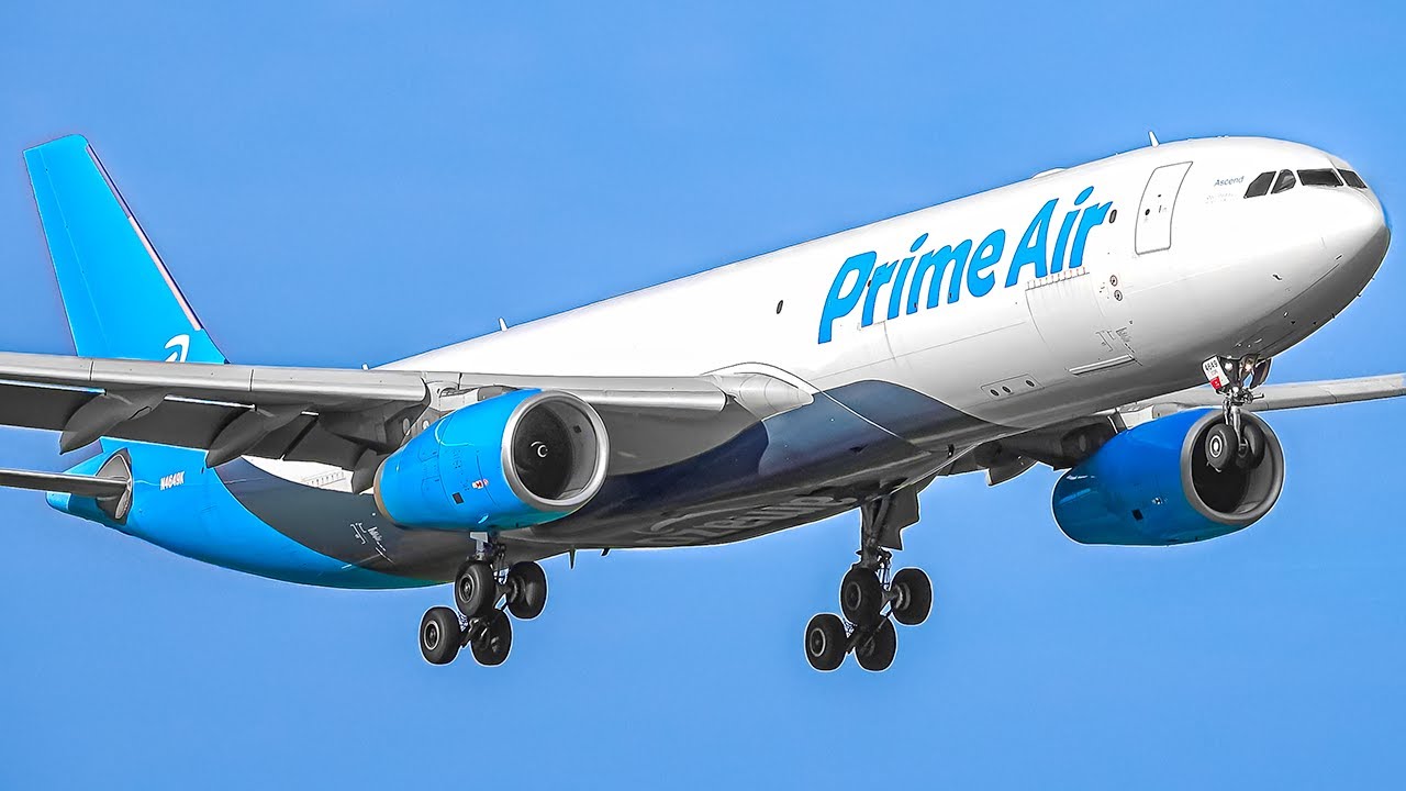 60 MINS of Plane Watching at Cincinnati Kentucky Airport 🇺🇸 - YouTube