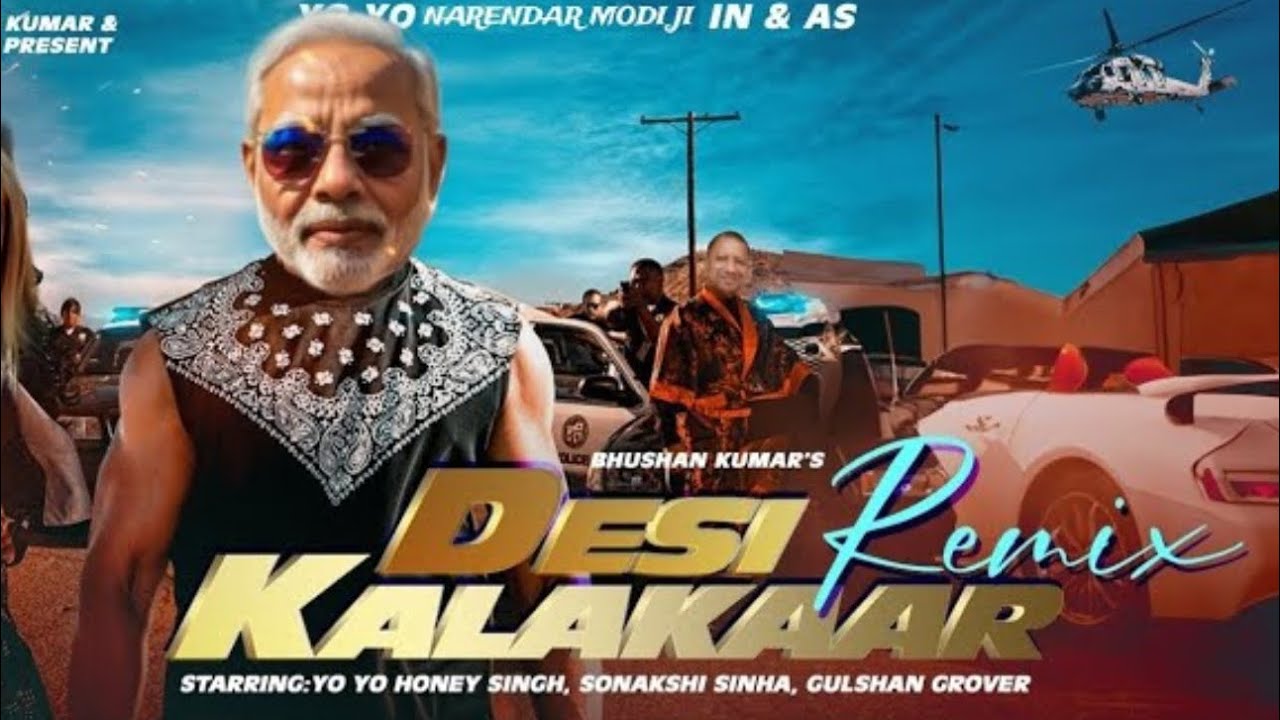 Desi kalakar song in Modi ji voice - YouTube