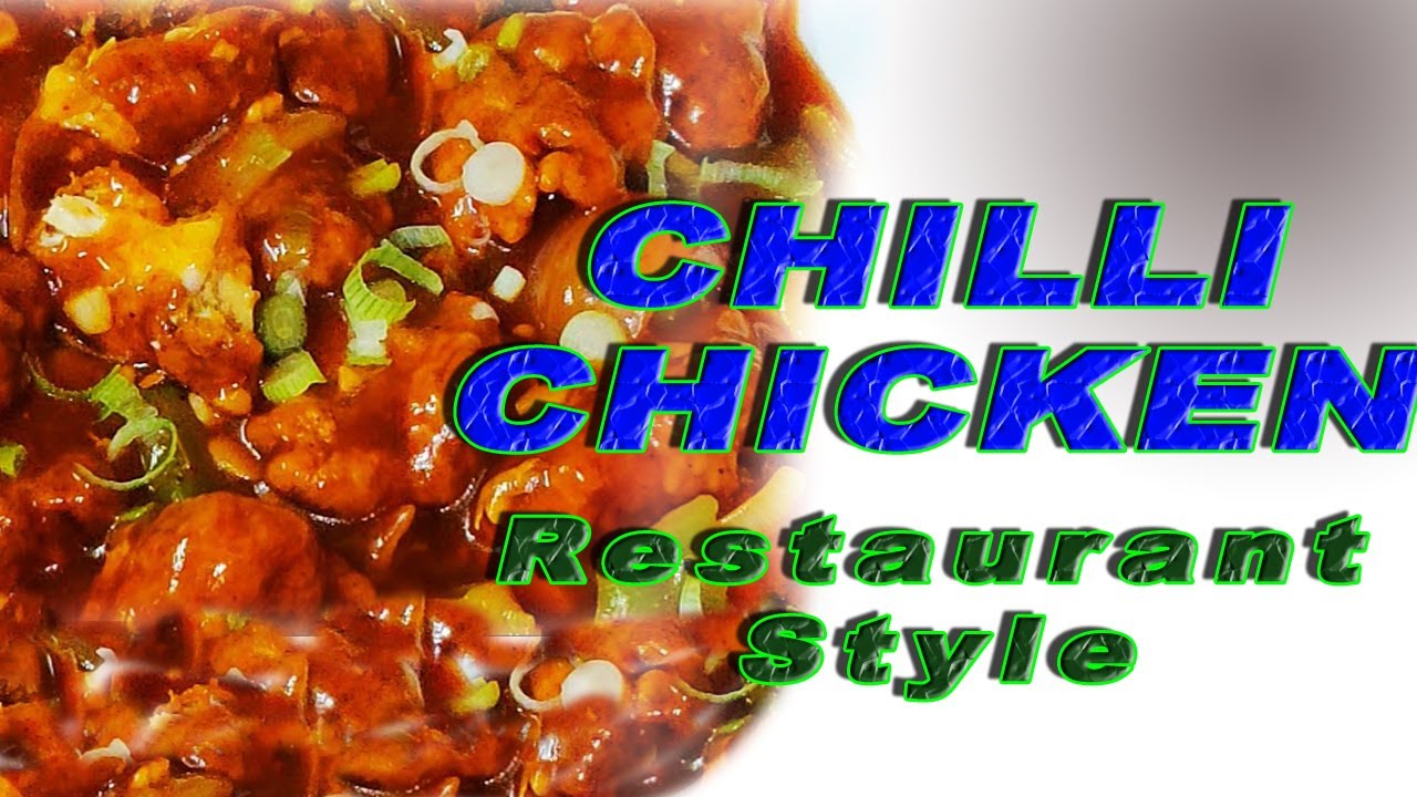 Restaurant-Style Chilli Chicken Dry | Chilli Chicken Gravy | HANI ...