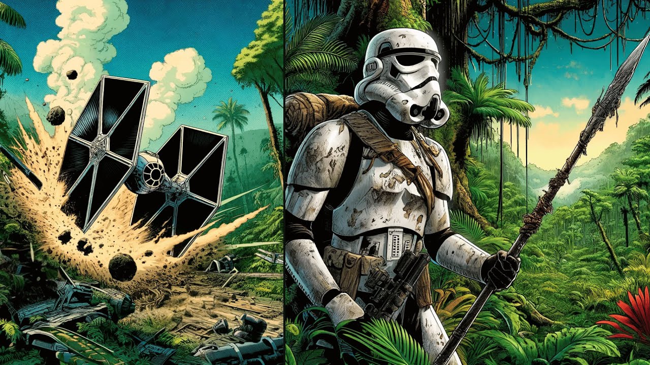 When a Stormtrooper Was Left ABANDONED on a Remote Planet - FULL STORY ...