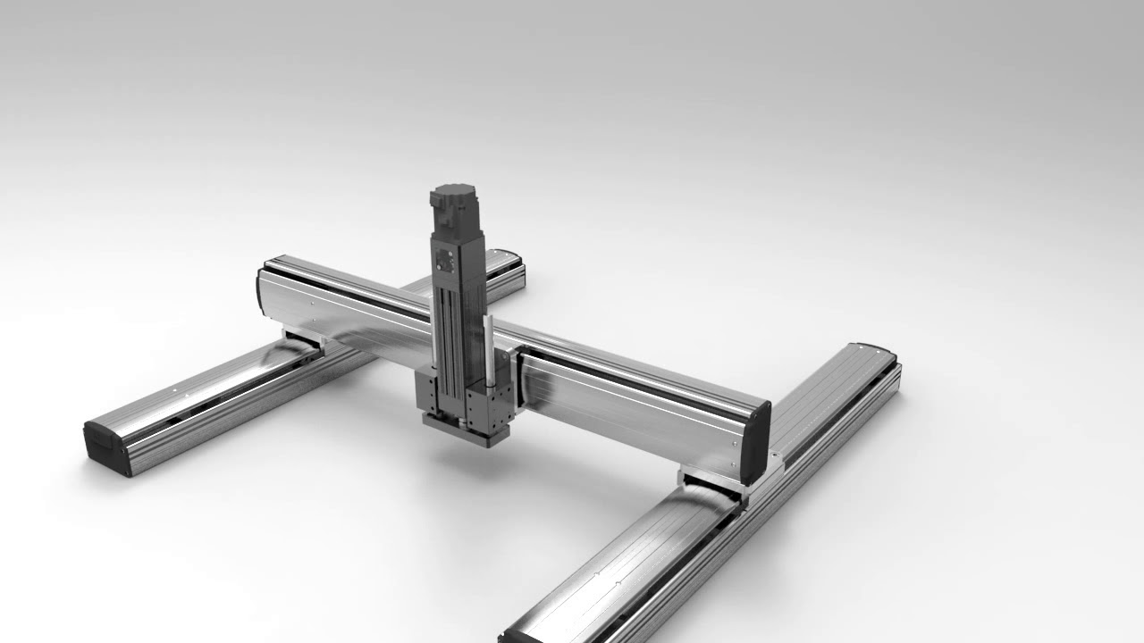 TMS(티엠에스) Application - X, Y, Z - Actuator - YouTube