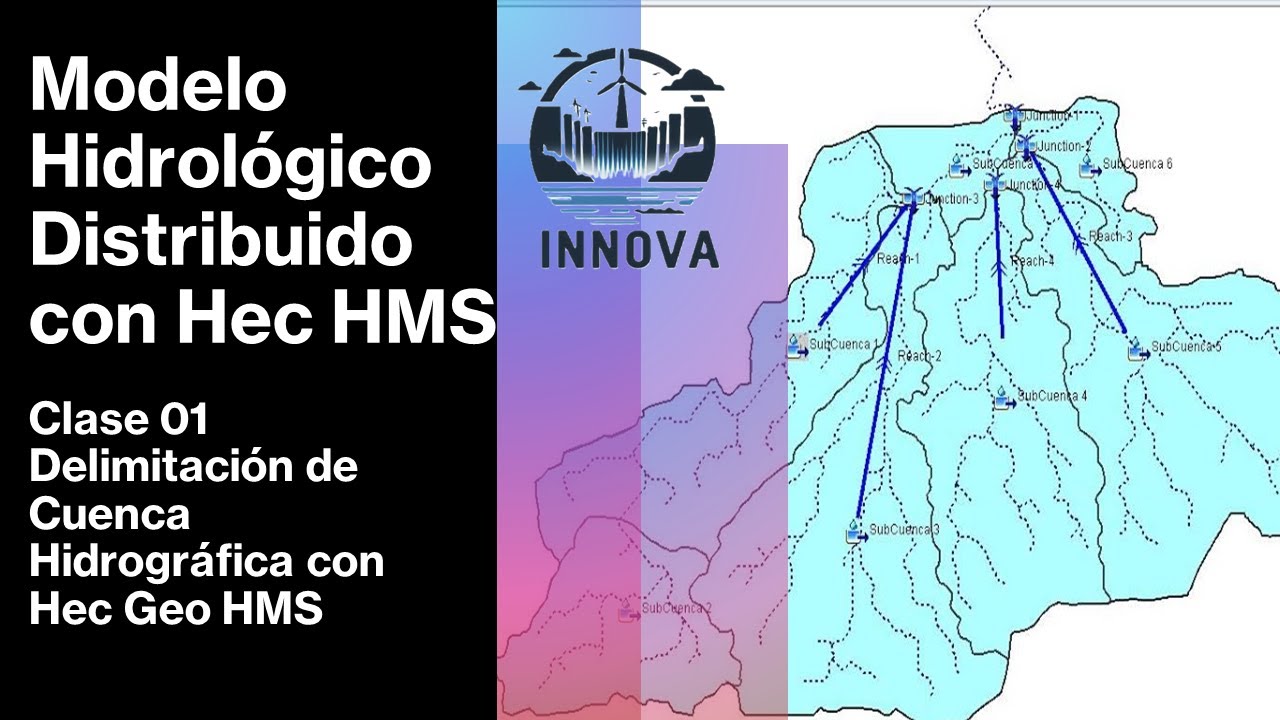 01 Delimitación de Cuenca Hidrográfica con Hec Geo HMS - YouTube