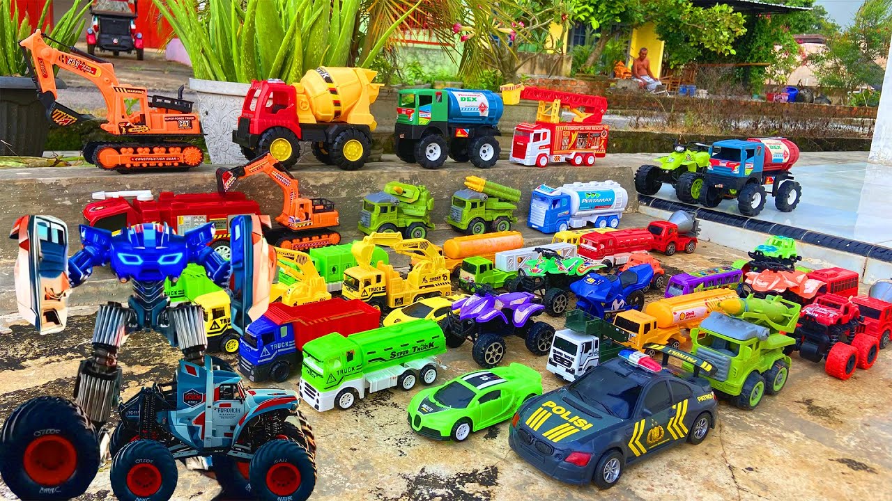 Mobil Truk Oleng Menjadi Robot,Truk Molen,Mobil Robot,Mobil Roket ...