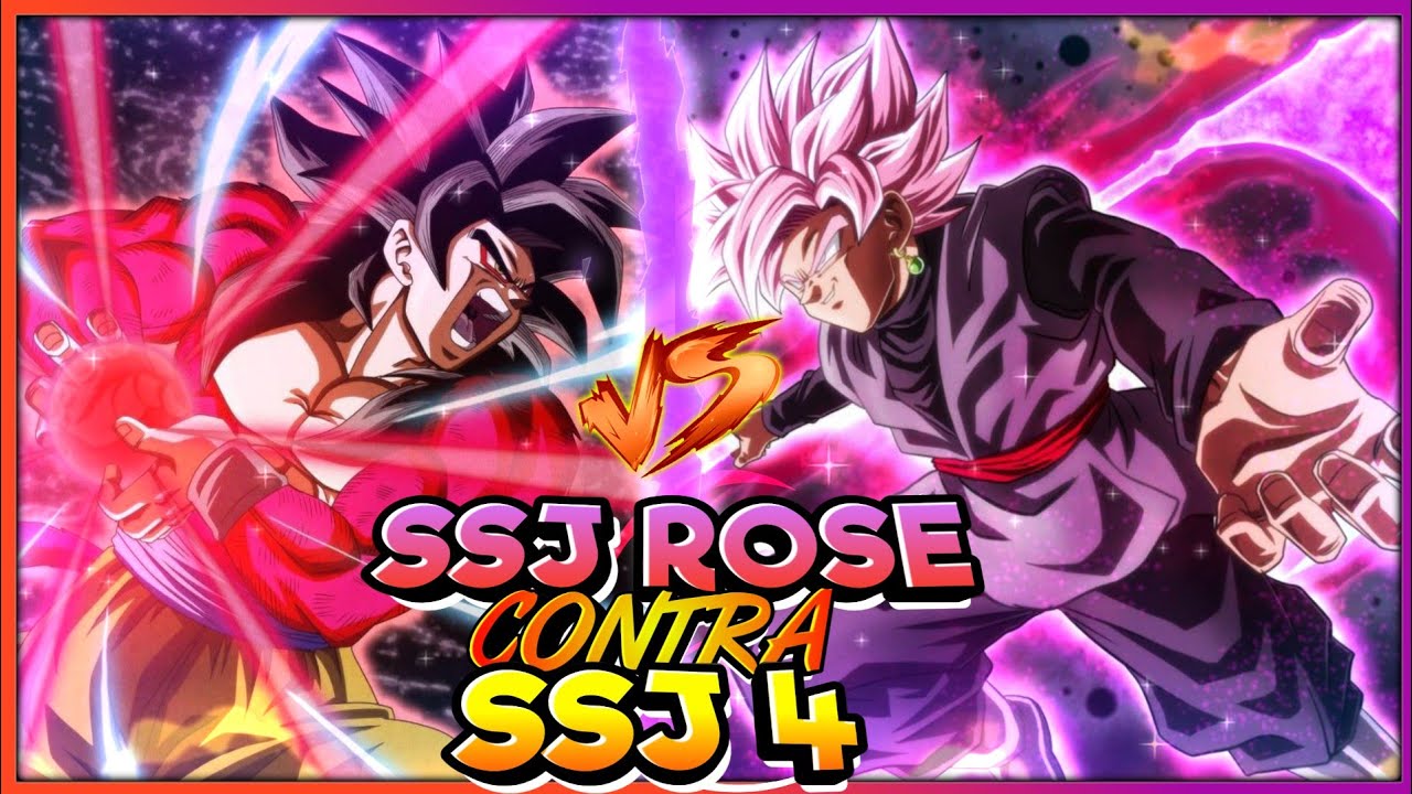 A VERDADEIRA LUTA COMEÇA! SUPER SAIYAJIN ROSE Vs SUPER SAIYAJIN 4 ...
