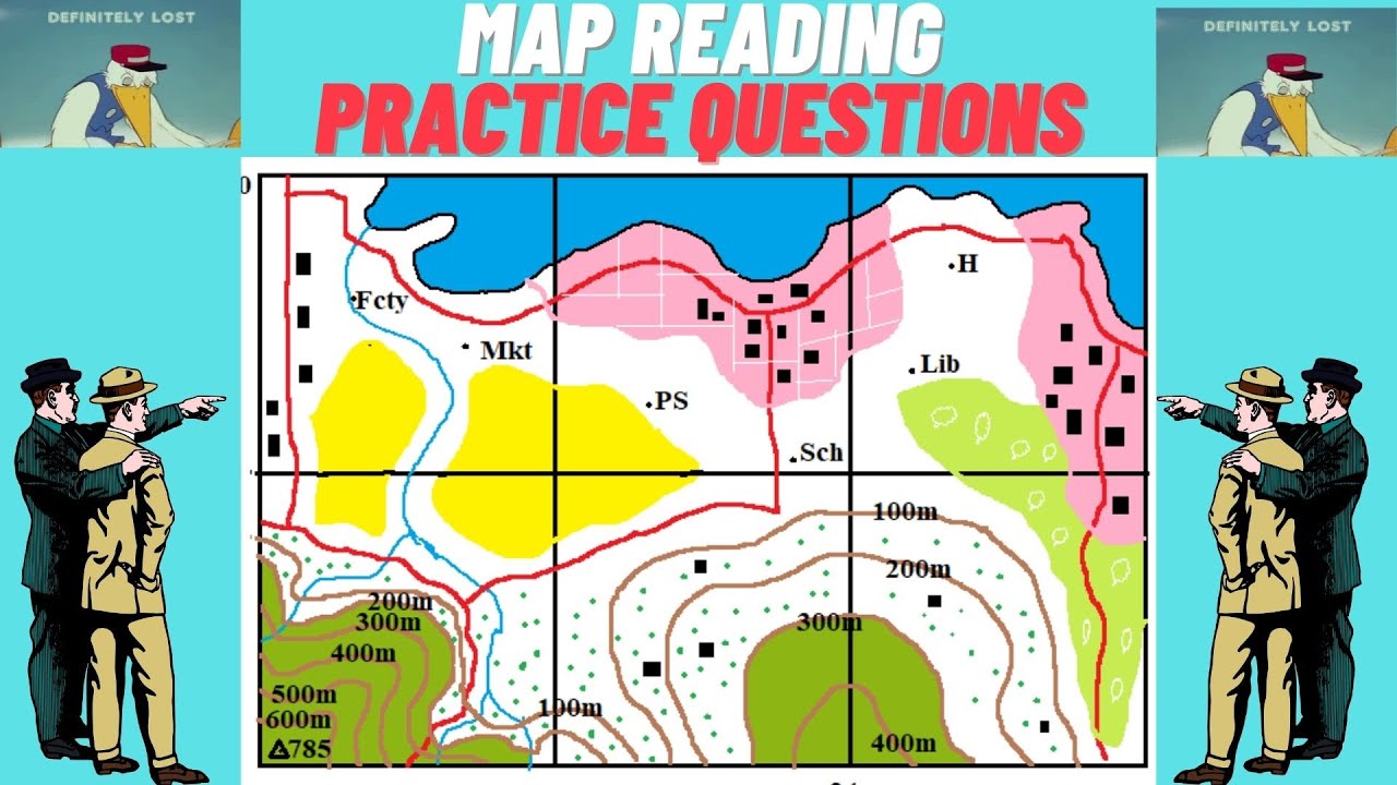 CSEC Geography: Map work practice questions - YouTube