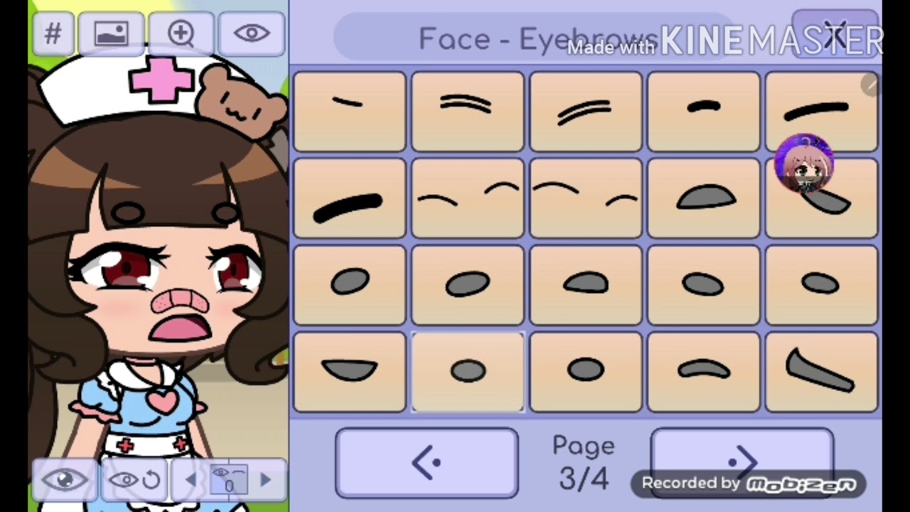 glich di FuuKuma l'infermiera di gacha life - YouTube