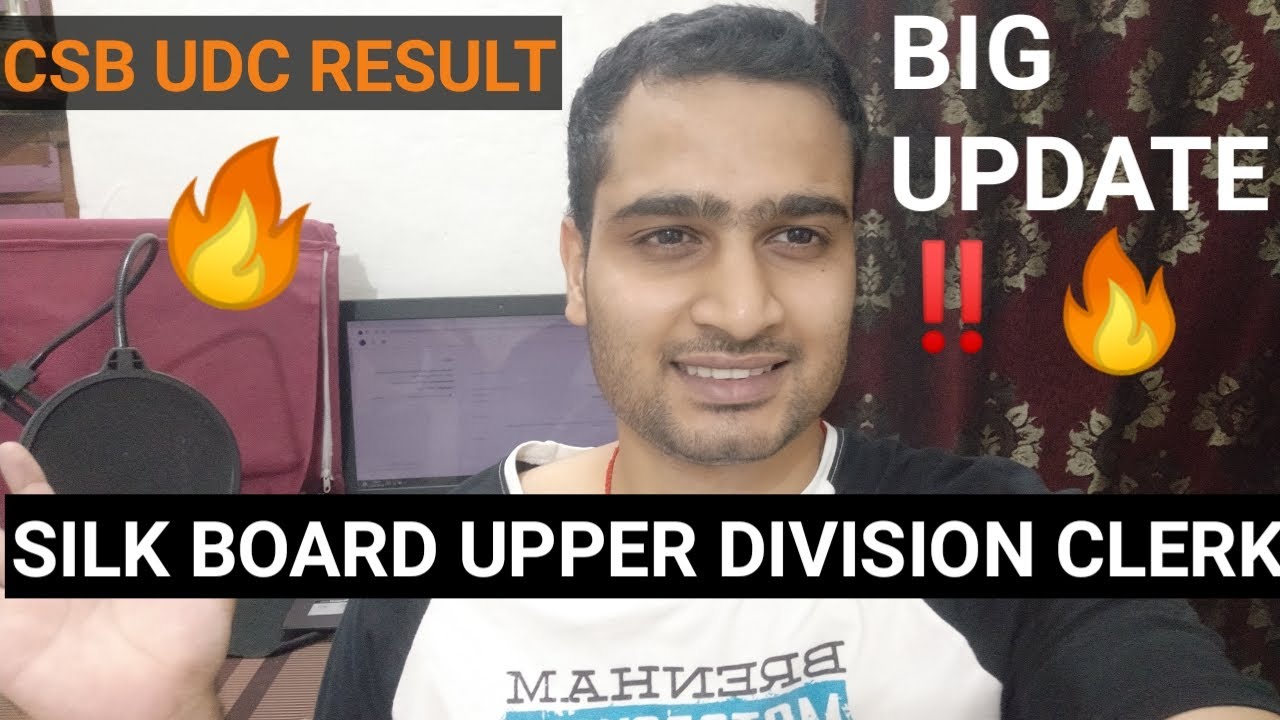 CSB UDC RESULT 2023 BIG UPDATE | CENTRAL SILK BOARD UPPER DIVISION CLERK RESULT | UPSC WITH ...